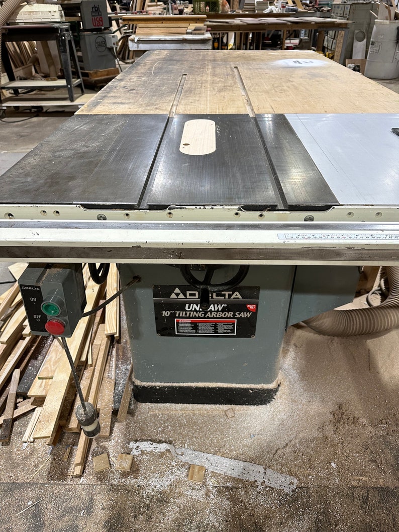 Zero Clearance Insert for Delta Unisaw 10” Tilting Arbor Saw - Etsy