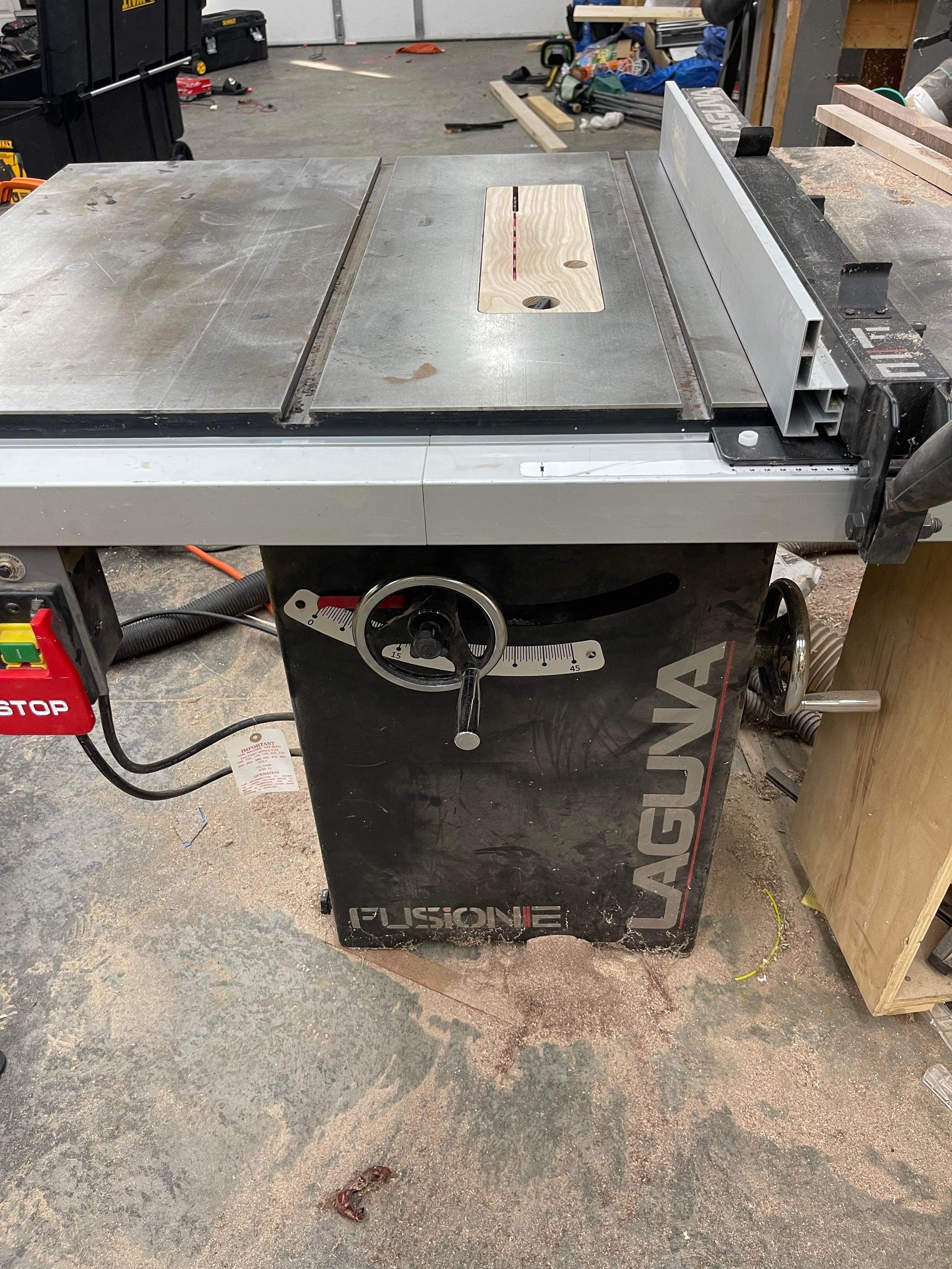 Zero Clearance Insert for Laguna Fusion Series Table Saw - Etsy