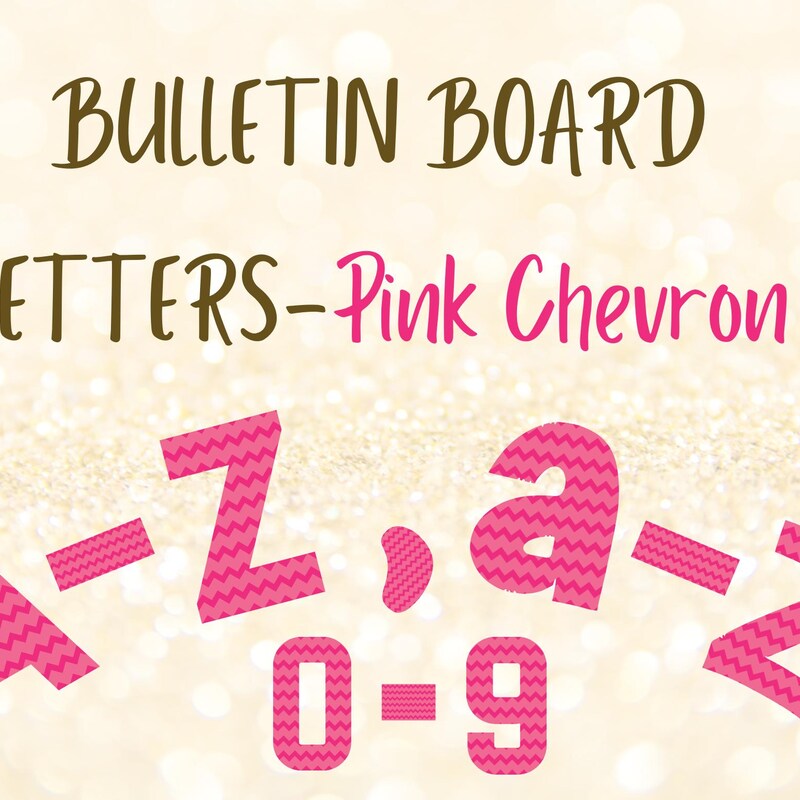 Pink Chevron - Etsy