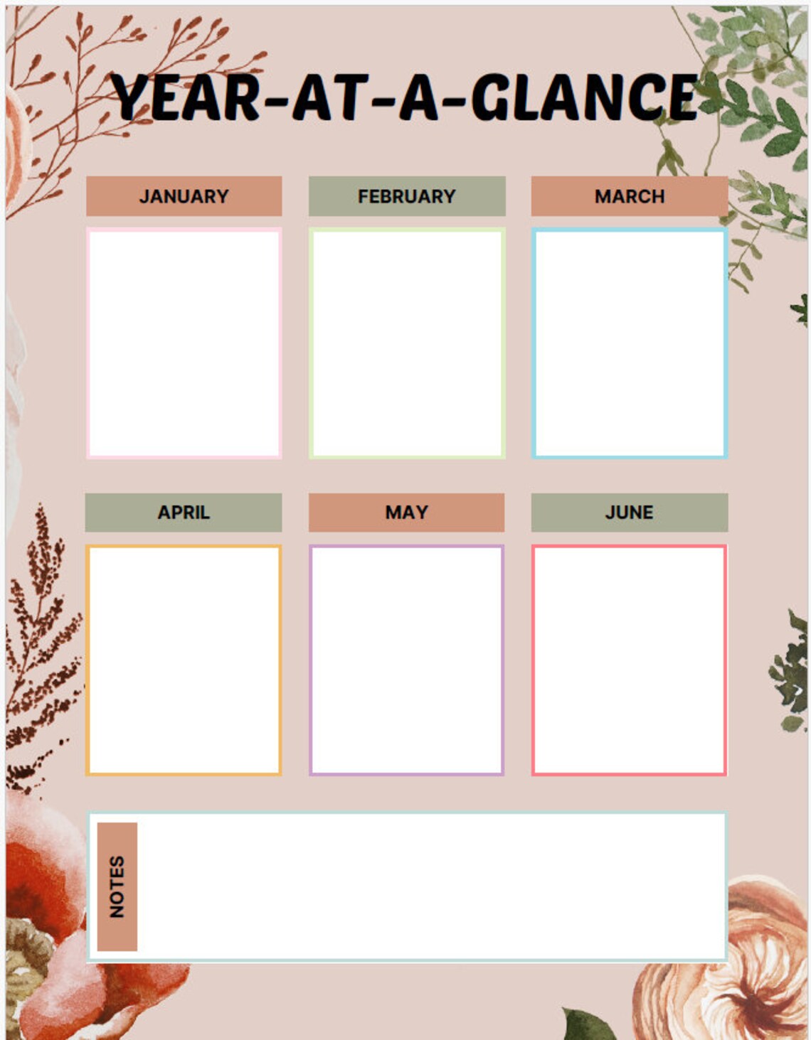 Floral Teacher Gradebook-digital and Editable Download - Etsy