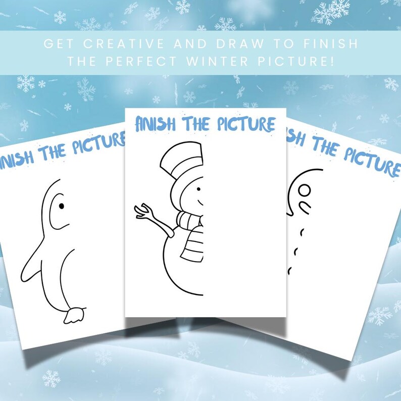 Winter Game, Winter Boredom Busters, Winter Classroom Game, Printable ...