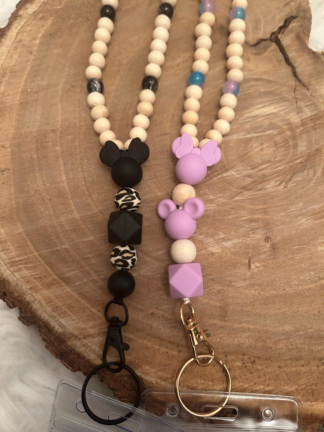 Disney Mickey and Minnie Lanyards I Personalized Disney Lanyard - Etsy