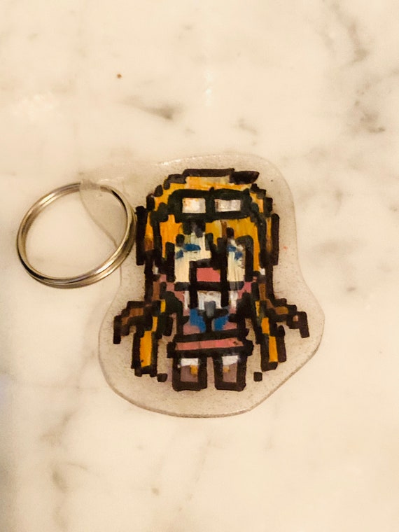 Miu Iruma Danganronpa V3 Happy Pixel Sprite Keychain | Etsy
