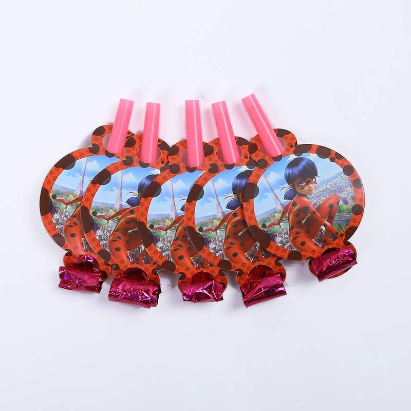 136 Pcs Miraculous Lady Bug Party Theme and Tableware Kit Table Cloth ...