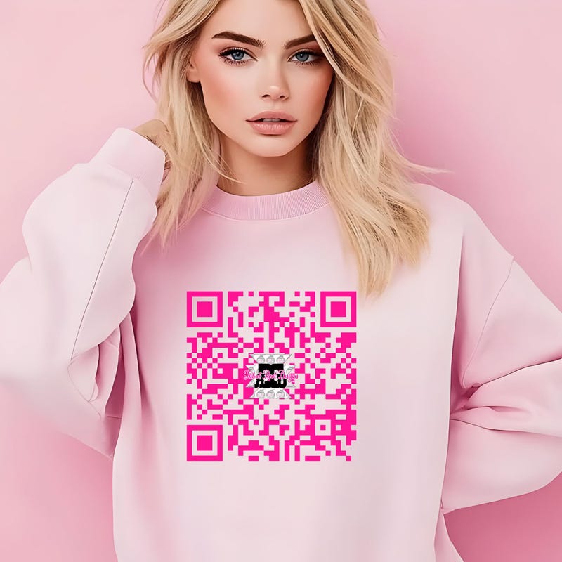 Illustration Qr Code Sign - Etsy