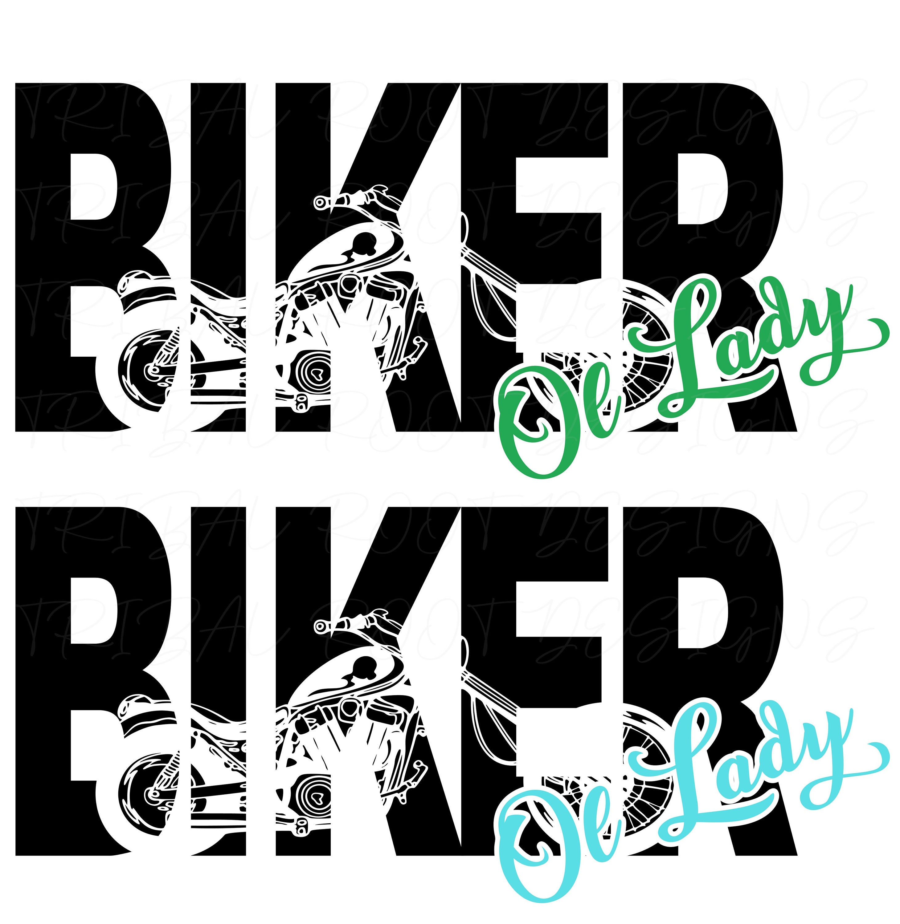 Biker Ol Lady PNG Bundle - Etsy