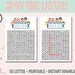Spot the Letter With This Fun Alphabet Printable Activity 26 - Etsy