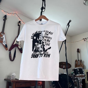 Bruce Springsteen the Boss Born to Run Organic Cotton T Shirt Unisex ...