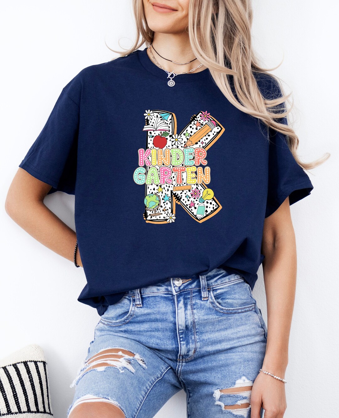 Kindergarten Shirt, Kindergarten Teacher Shirt, First Day of School ...