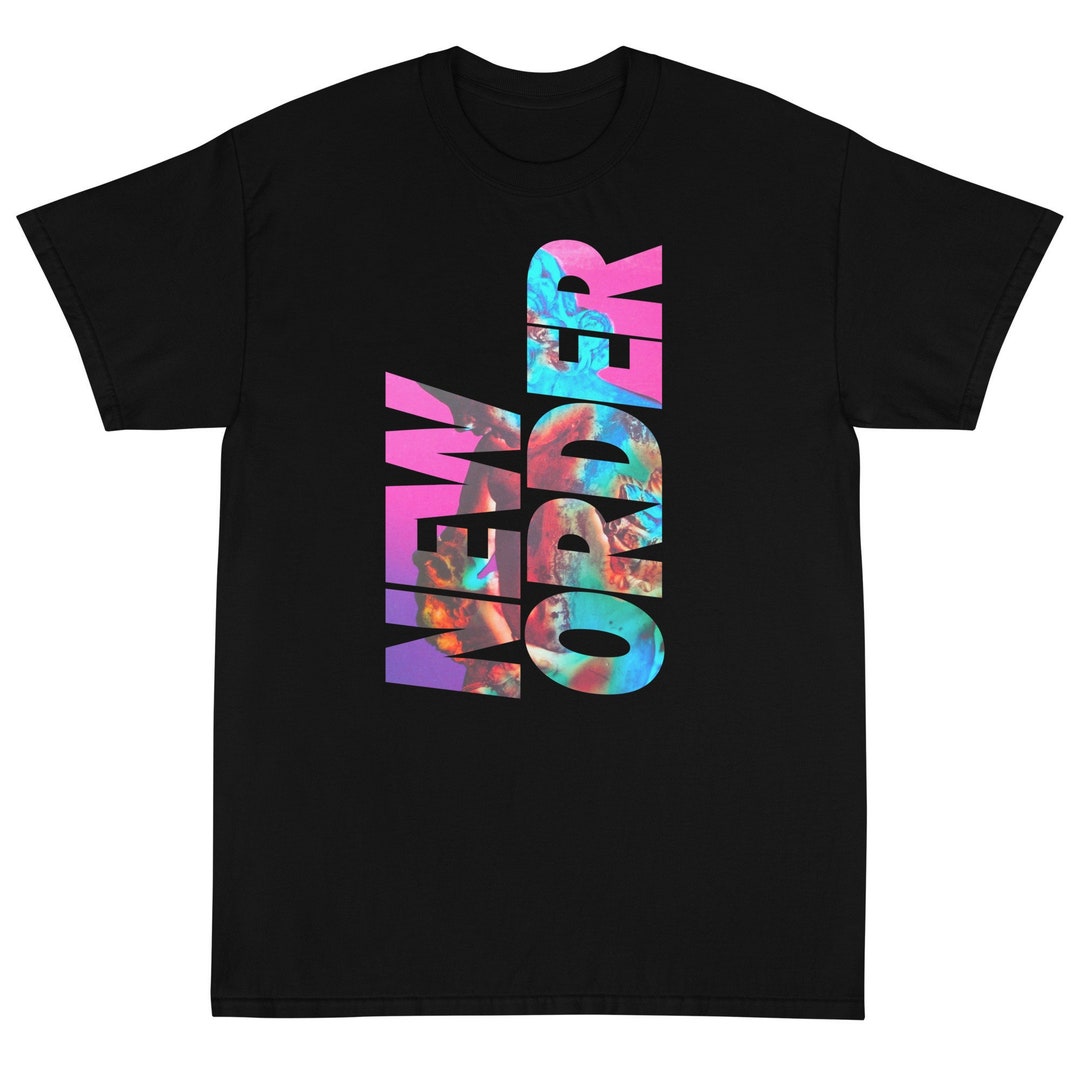 New Order Technique T-shirt. Album Cover Logo Design. - Etsy