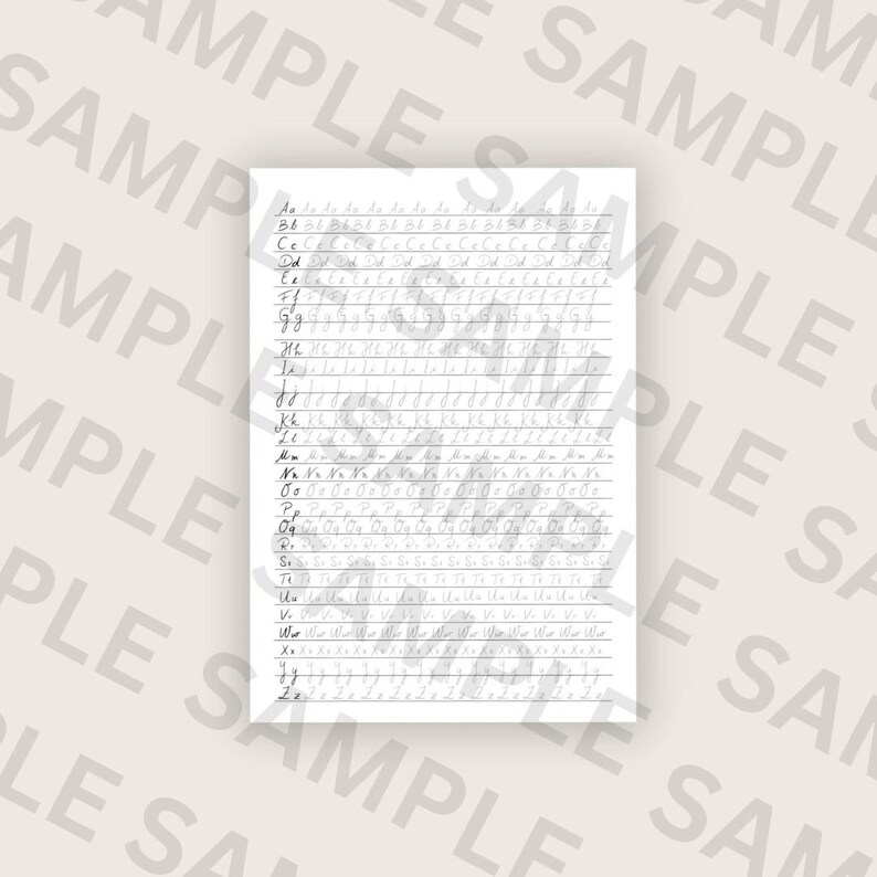 Handwriting Practice Sheets Etsy handwriting-practice-sheets-etsy