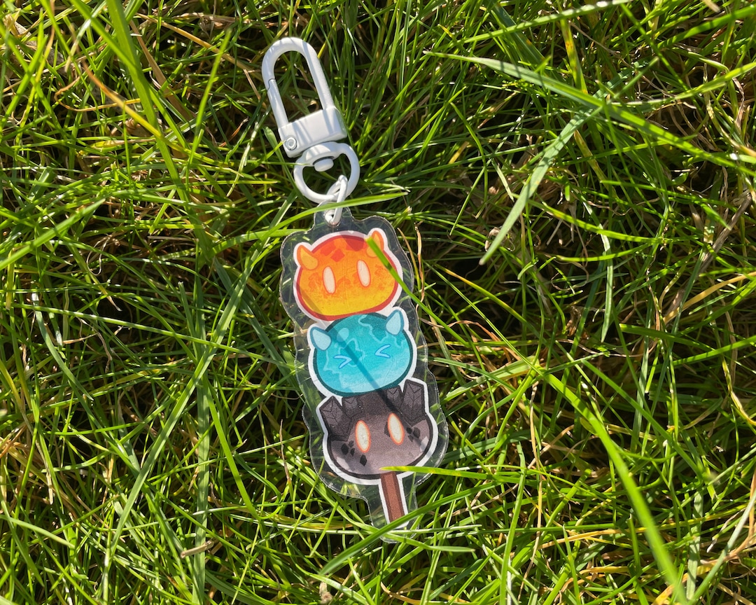 Slime Dango Genshin Impact Keychain - Etsy