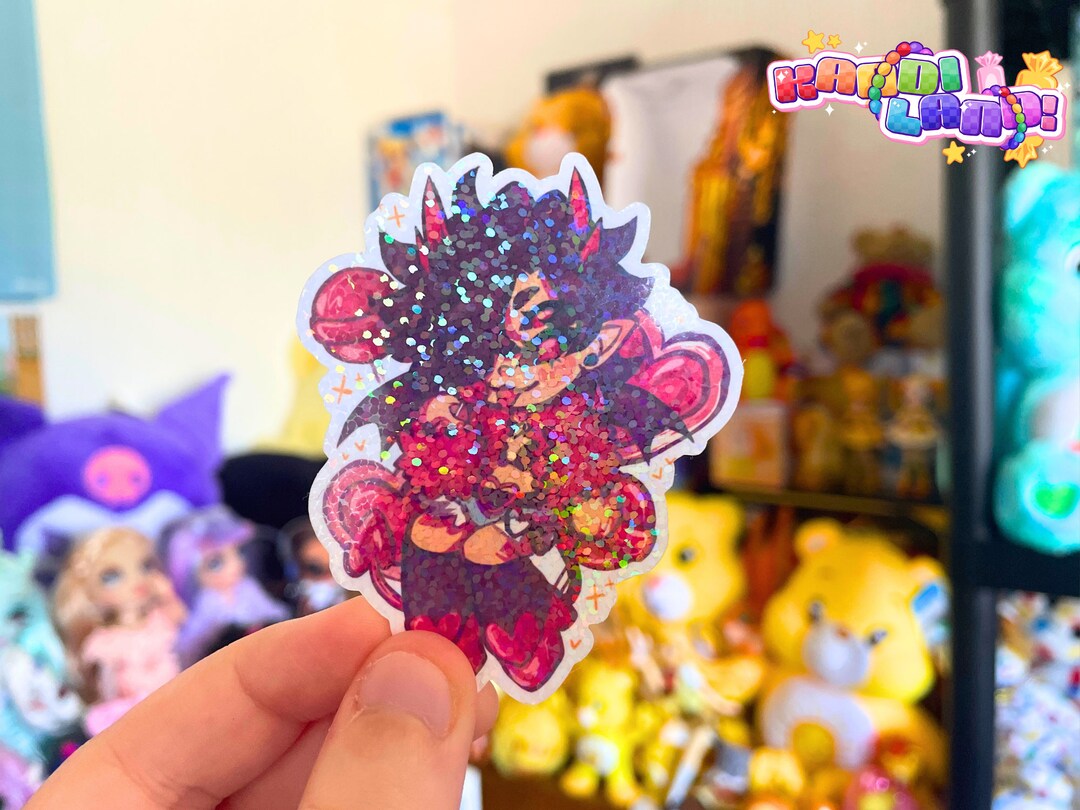 KANDILAND Kaleb Holographic Sticker Candycore Kawaii Decora ...