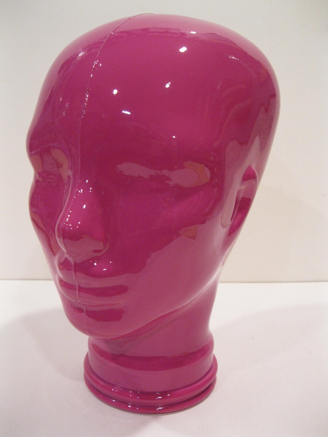 Glass Head, 7 Opaque Colors Options, Life Size Mannequin Head. Great ...
