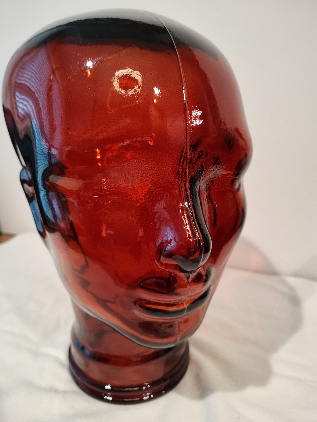 Glass Head, 9 Colors Options, Color Choices Below. Life Size Mannequin ...