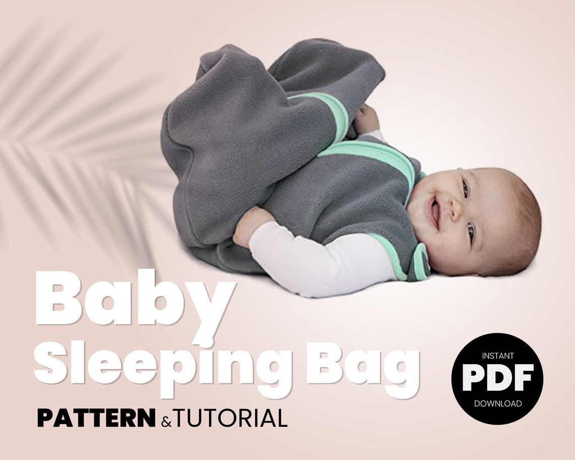 Sleep Sack Pattern Pdf Sewing Pattern Swaddle Sack Woven and - Etsy