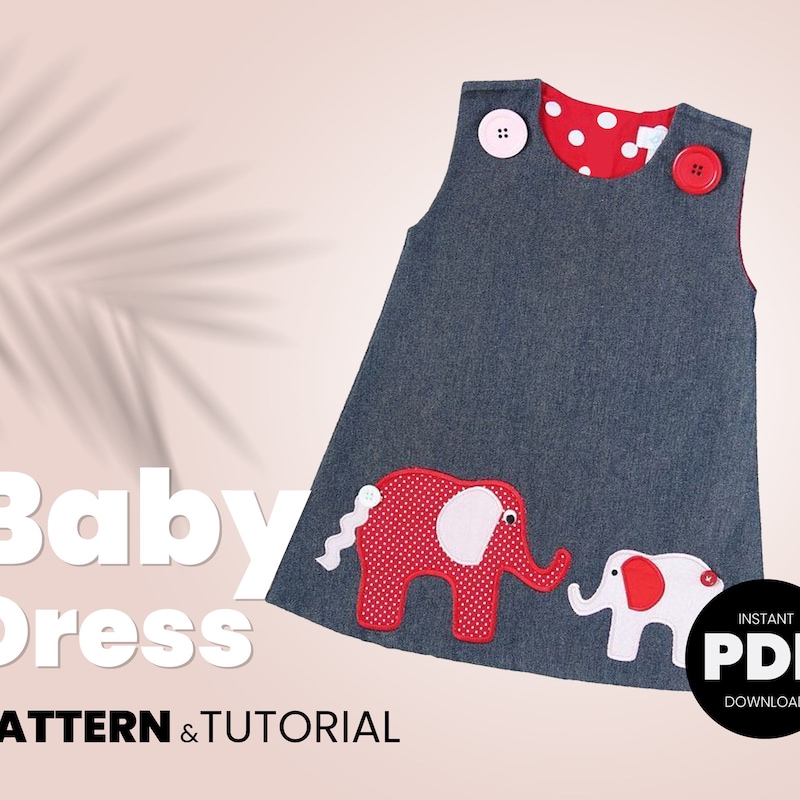 Baby Dress Pattern - Etsy