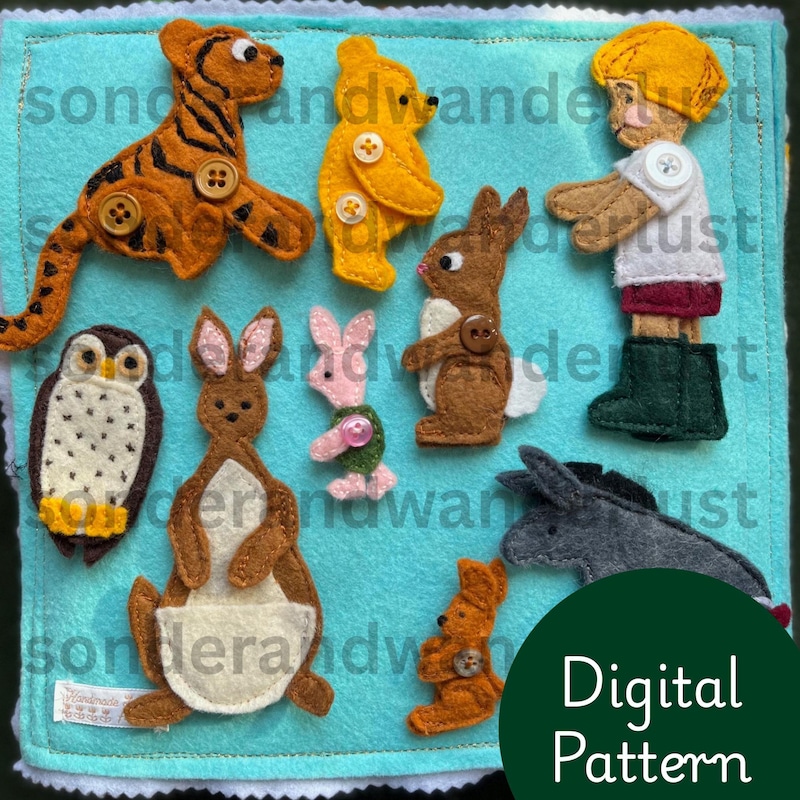 Felt Characters - Etsy