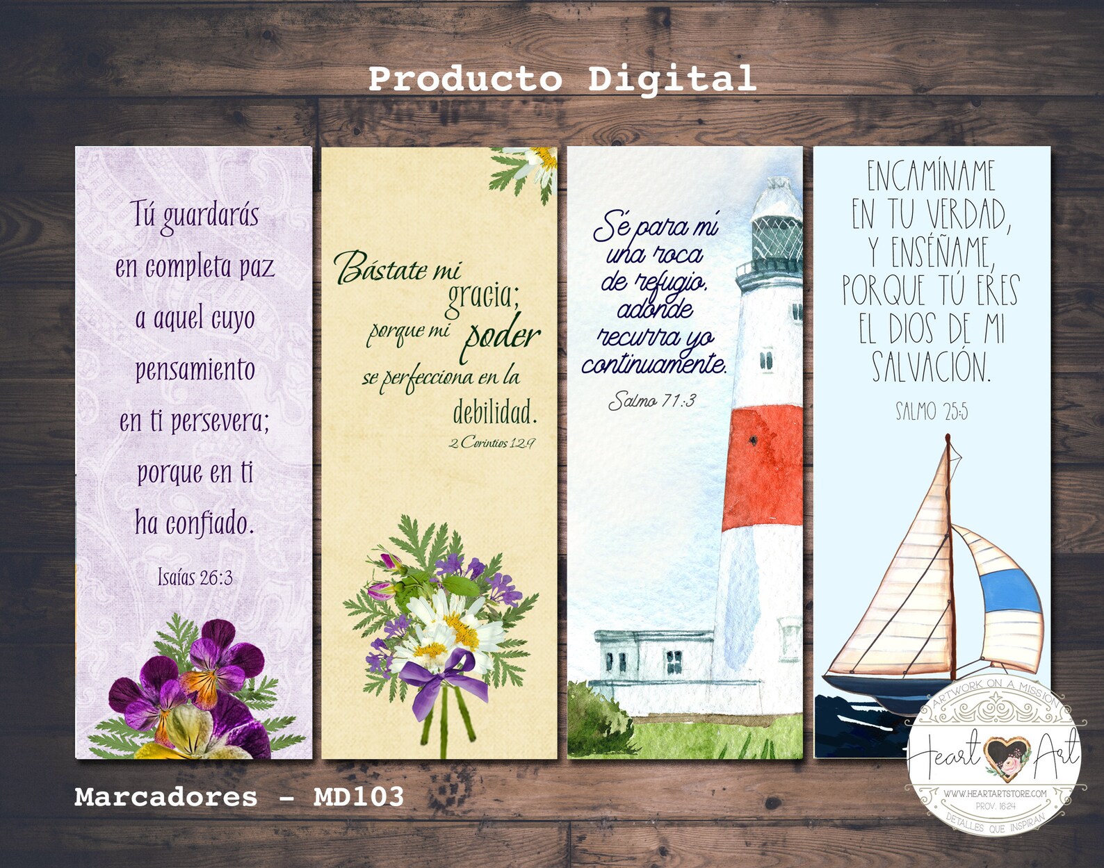 Printable Bookmarks in Spanish- Watercolor- - Marcadores Imprimibles ...