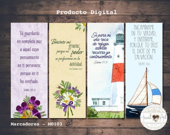 Dia De La Madre -printable Bookmarks in Spanish- Watercolor ...