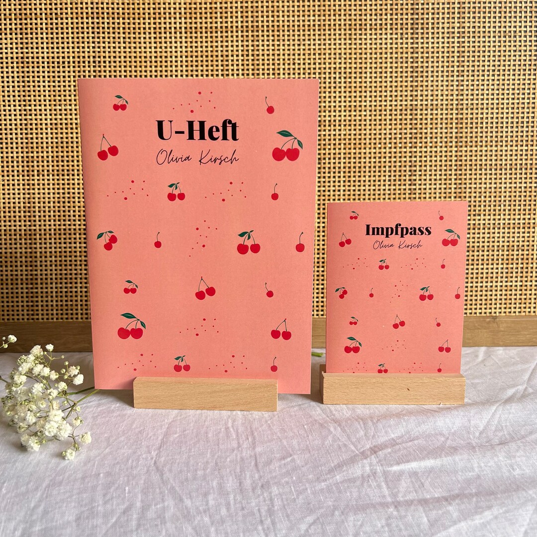 Personalized Cover for Child Health Record Booklet and Vaccination Card ...