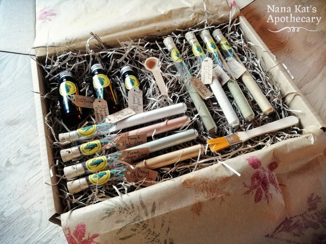 Alchemy Skincare Face Mask Kit Clay Mask Facial Pamper Spa - Etsy UK