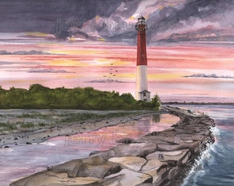 LBI Long Beach Island New Jersey Stickers / Decal - Etsy