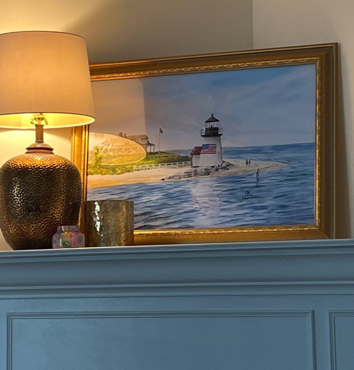 Nantucket Brant Point Lighthouse Painting Reproduction of My Hand Made ...