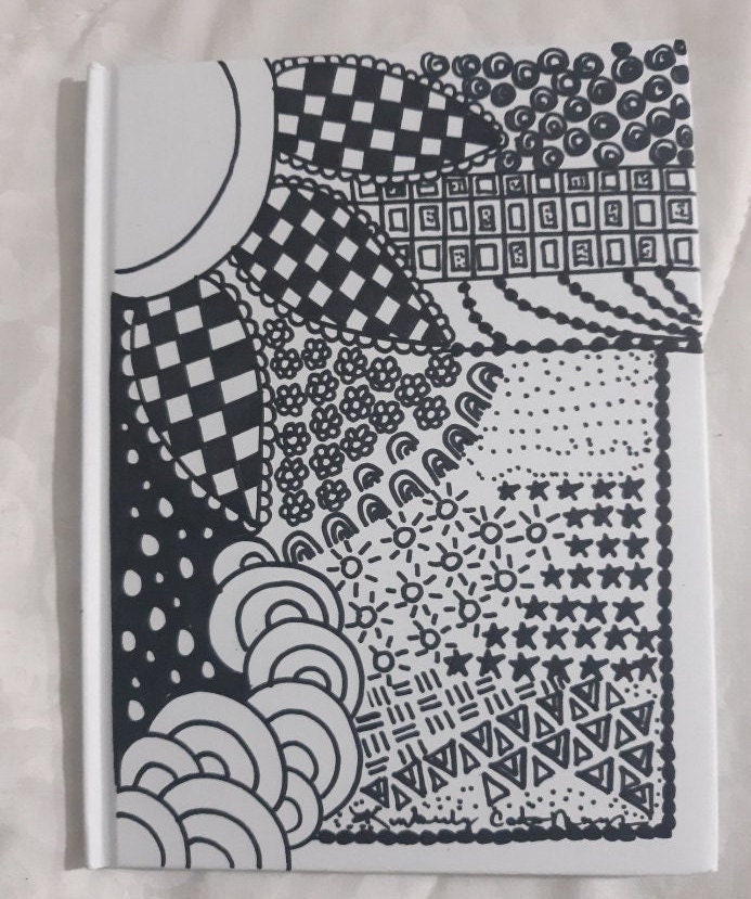 Zentangle Journal - Etsy