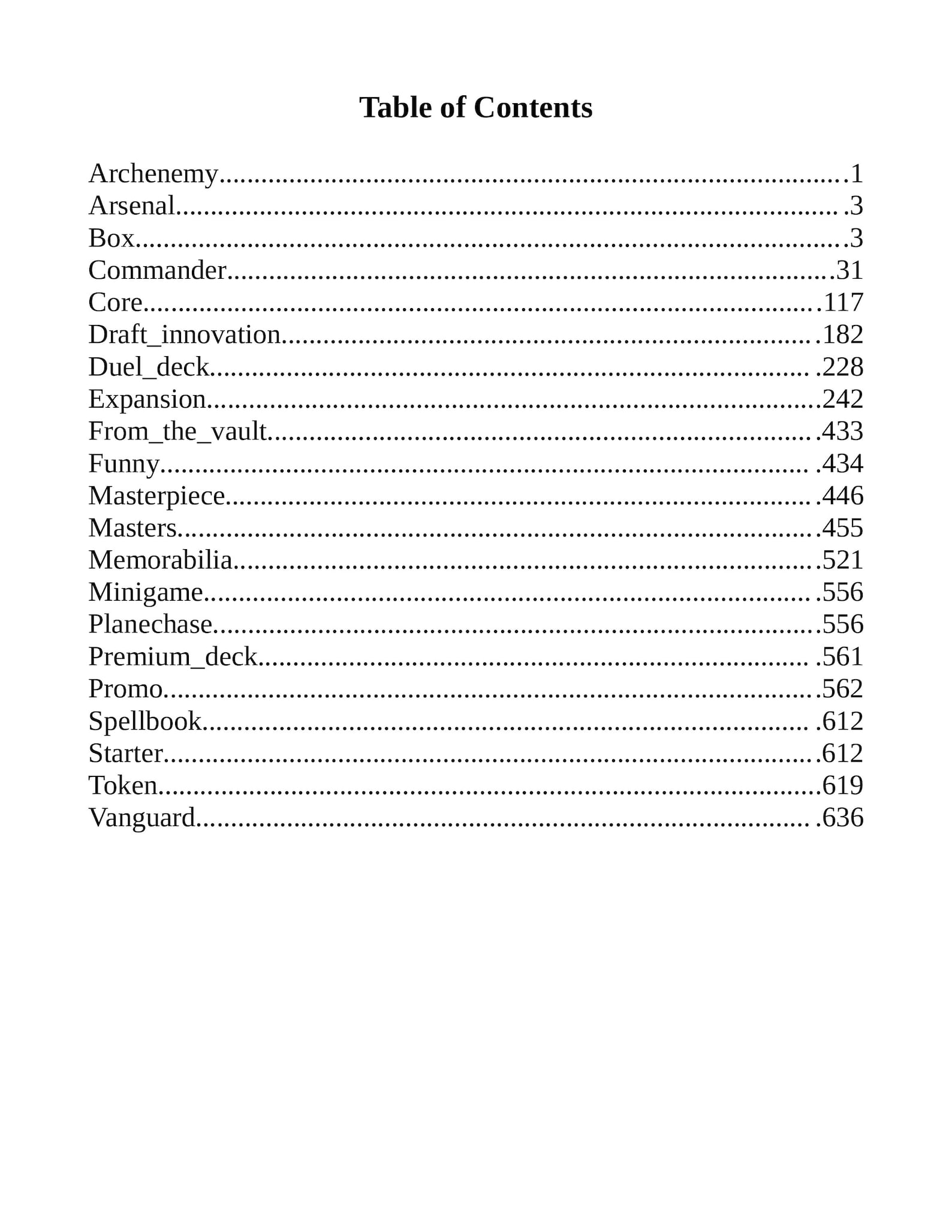 Printable Full Black and White Magic the Gathering Unofficial Set ...