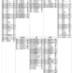 Printable Full Colored Magic the Gathering Unofficial Set Checklists ...