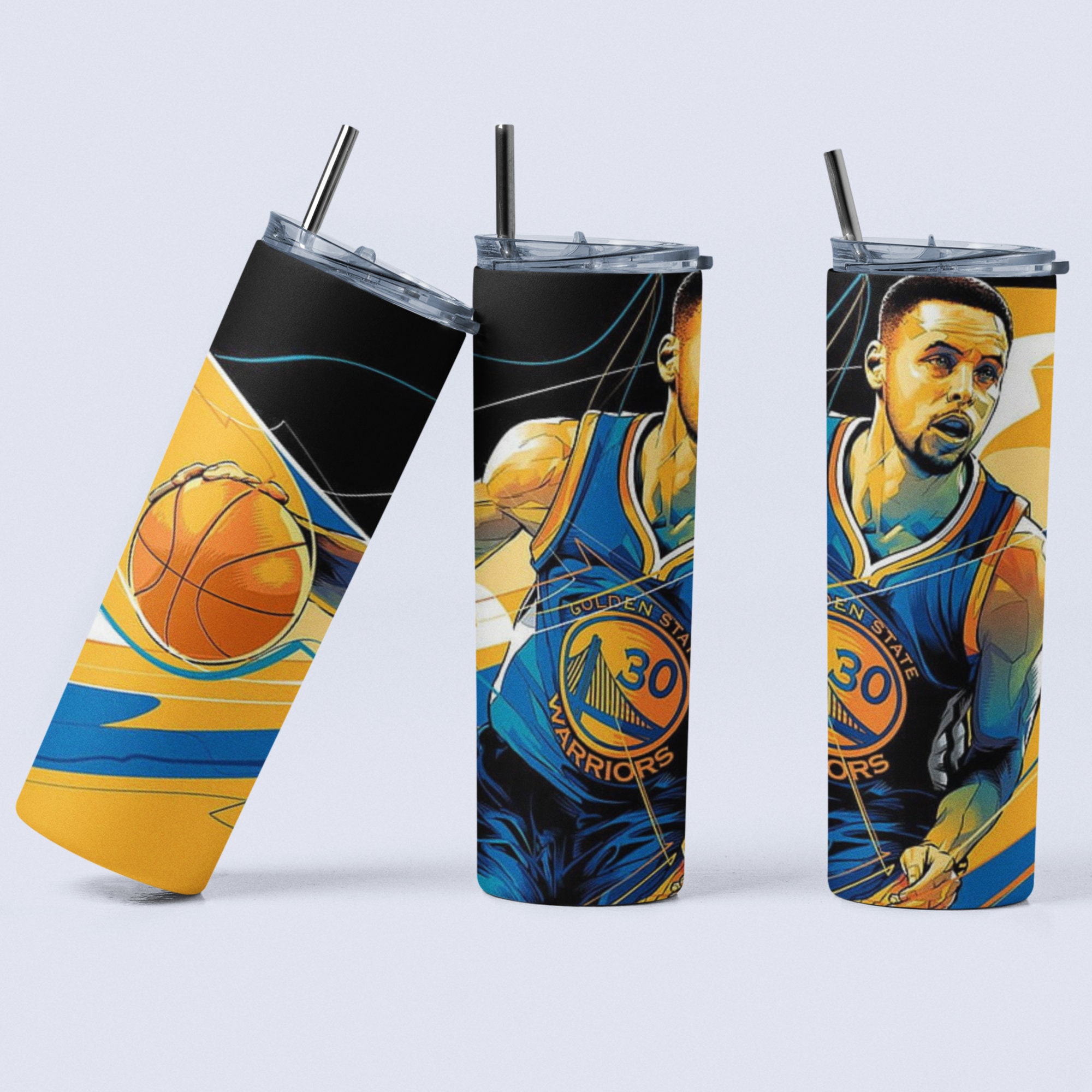 Stephen Curry 20oz Tumbler, Gift for Basketball Fan, Gift for Him, Gift ...