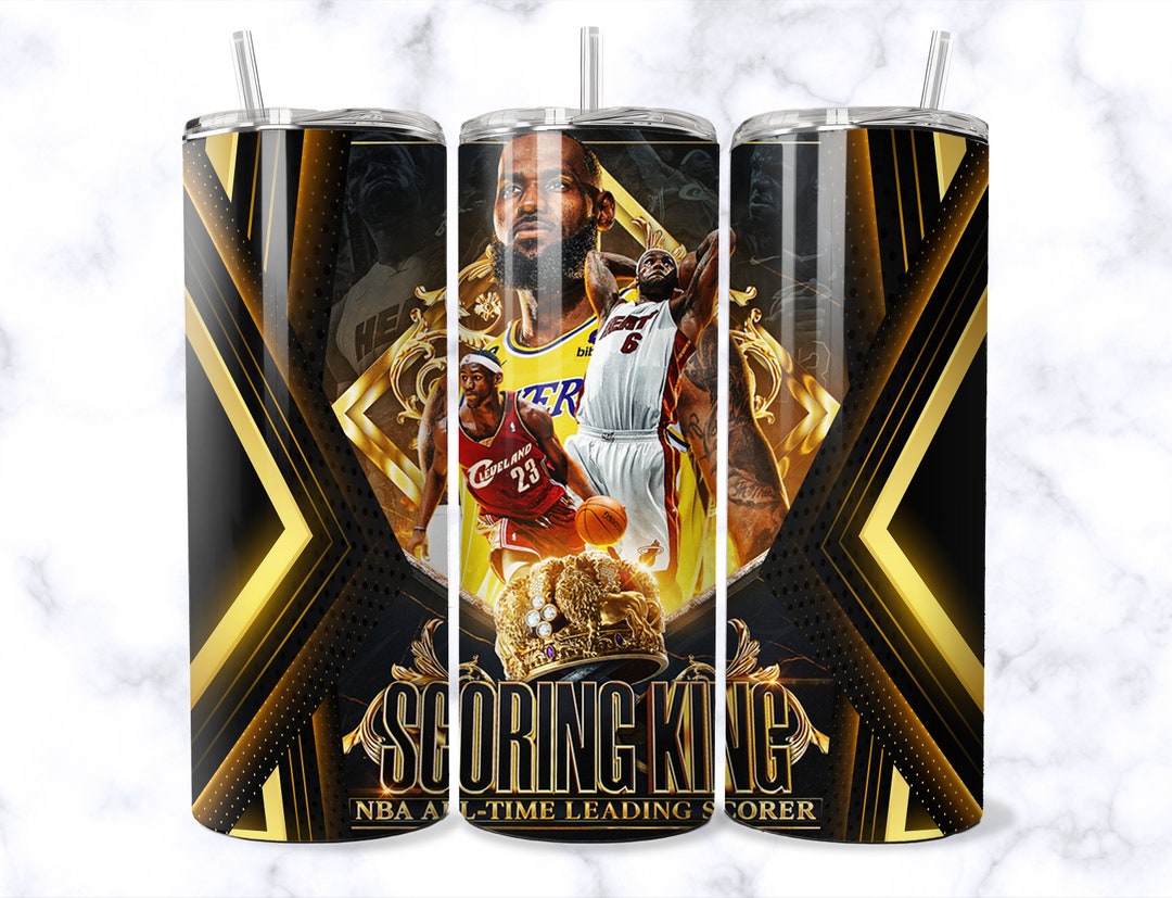 Lebron James 20oz Tumbler, Gift for Basketball Fan, Gift for Him, Gift ...
