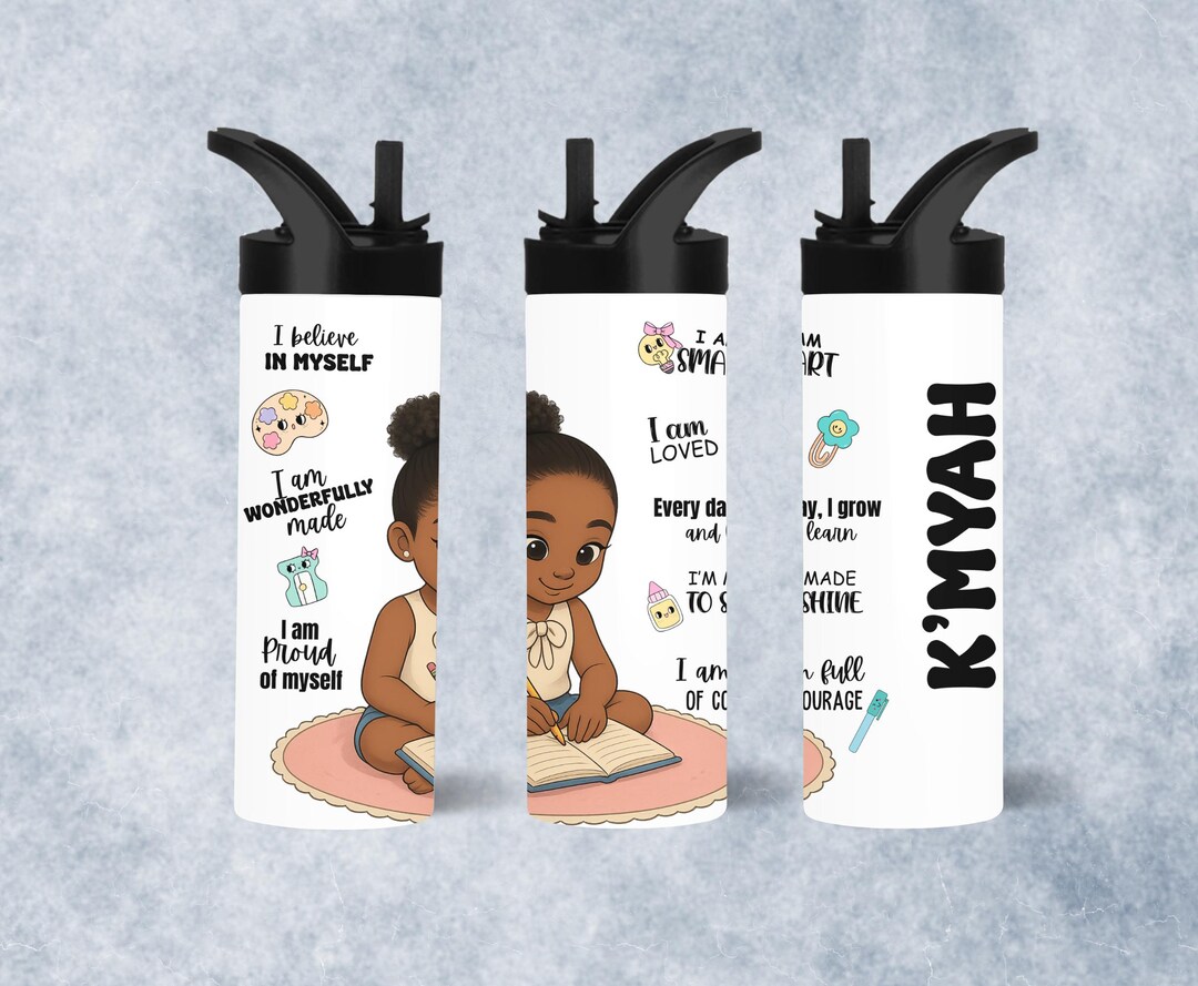 Back to School Water Bottle, Personalized Kids Water Bottle, Back to ...