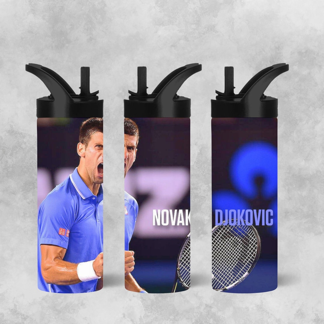 Novak Djokovic Water Bottle Gift for Basketball Fan Gift - Etsy