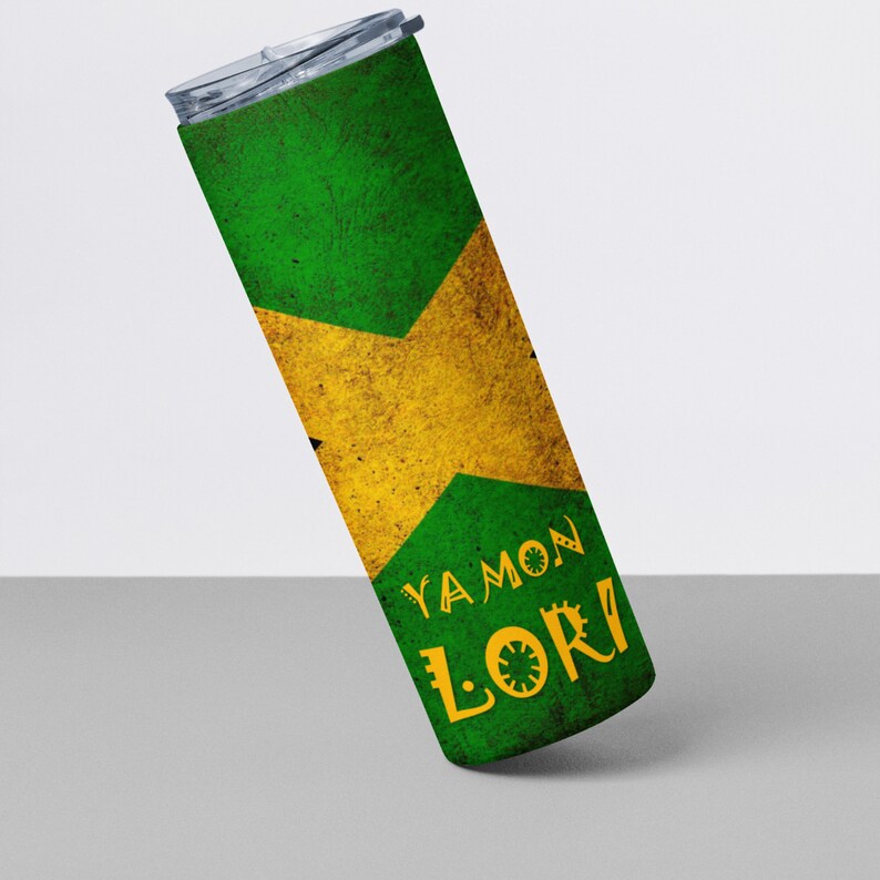 Jamaican Flag 20oz Tumbler , Jamaica, Customized Tumbler, Travel Mug ...