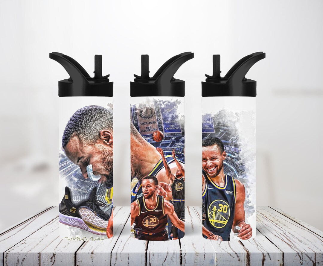 Steph Curry 20oz Water Bottle, Gift for Basketball Fan, Gift for Him ...
