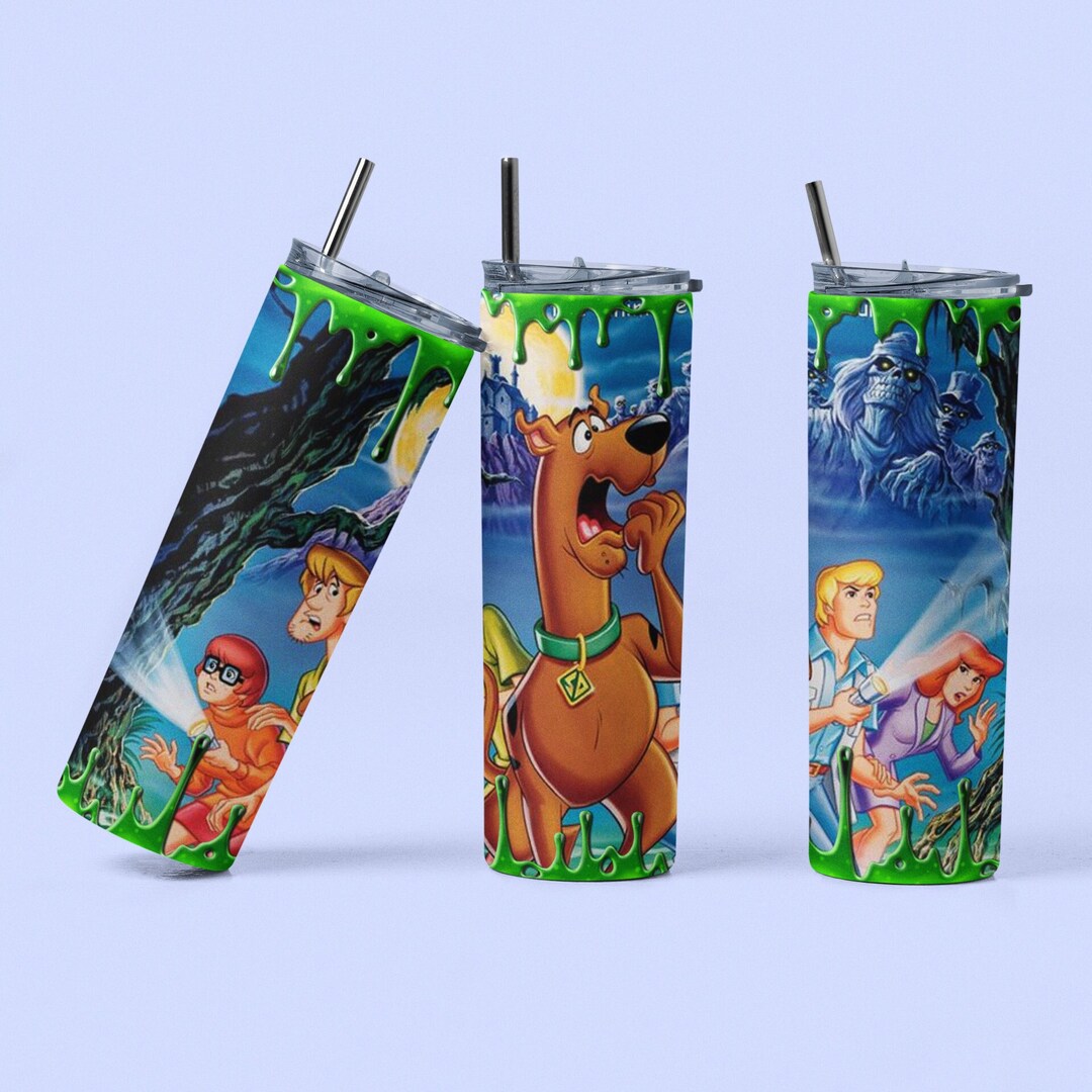 Scooby Doo 20oz Tumbler Comic Con Tumbler Anime Travel Mug Comic Books ...
