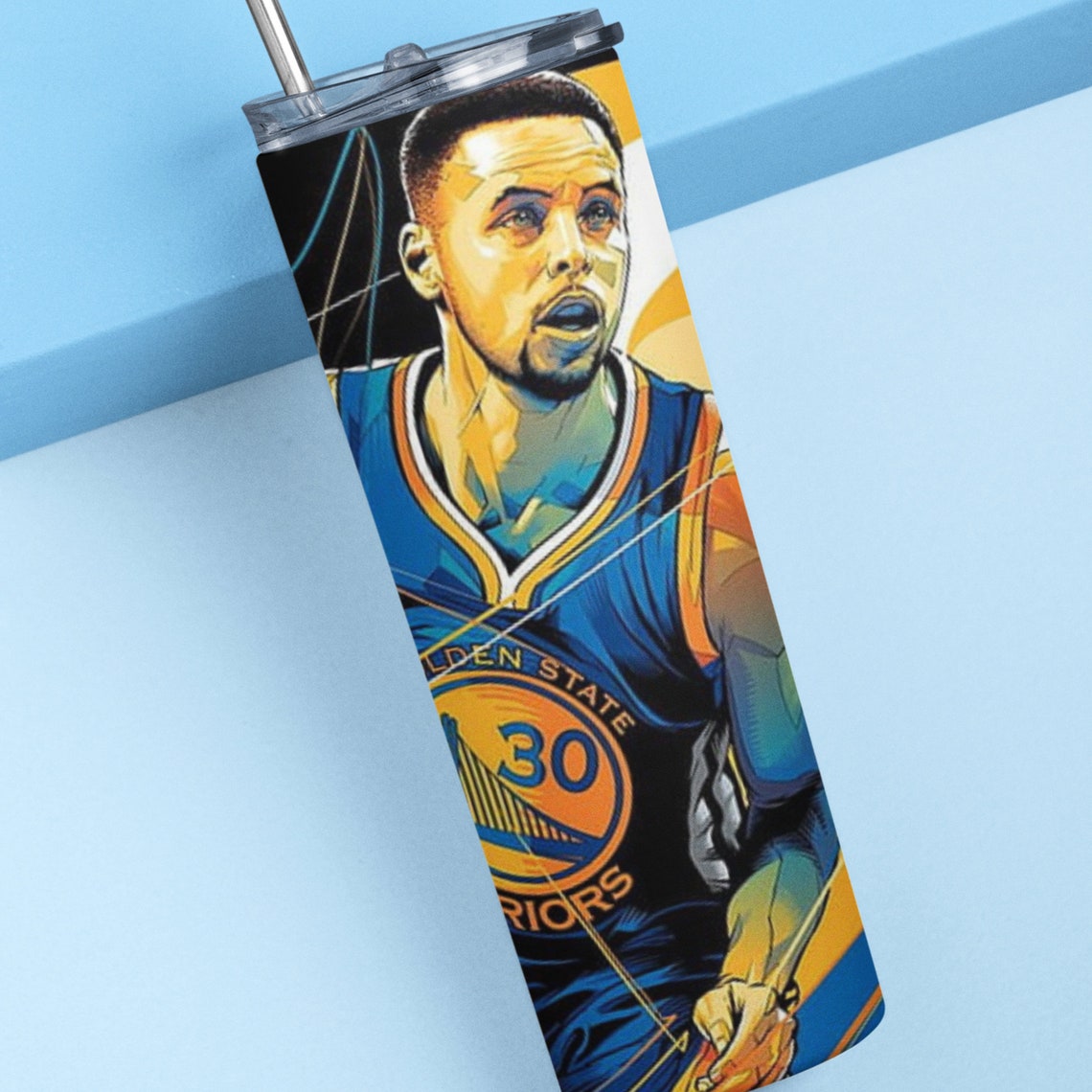 Stephen Curry 20oz Tumbler, Gift for Basketball Fan, Gift for Him, Gift ...