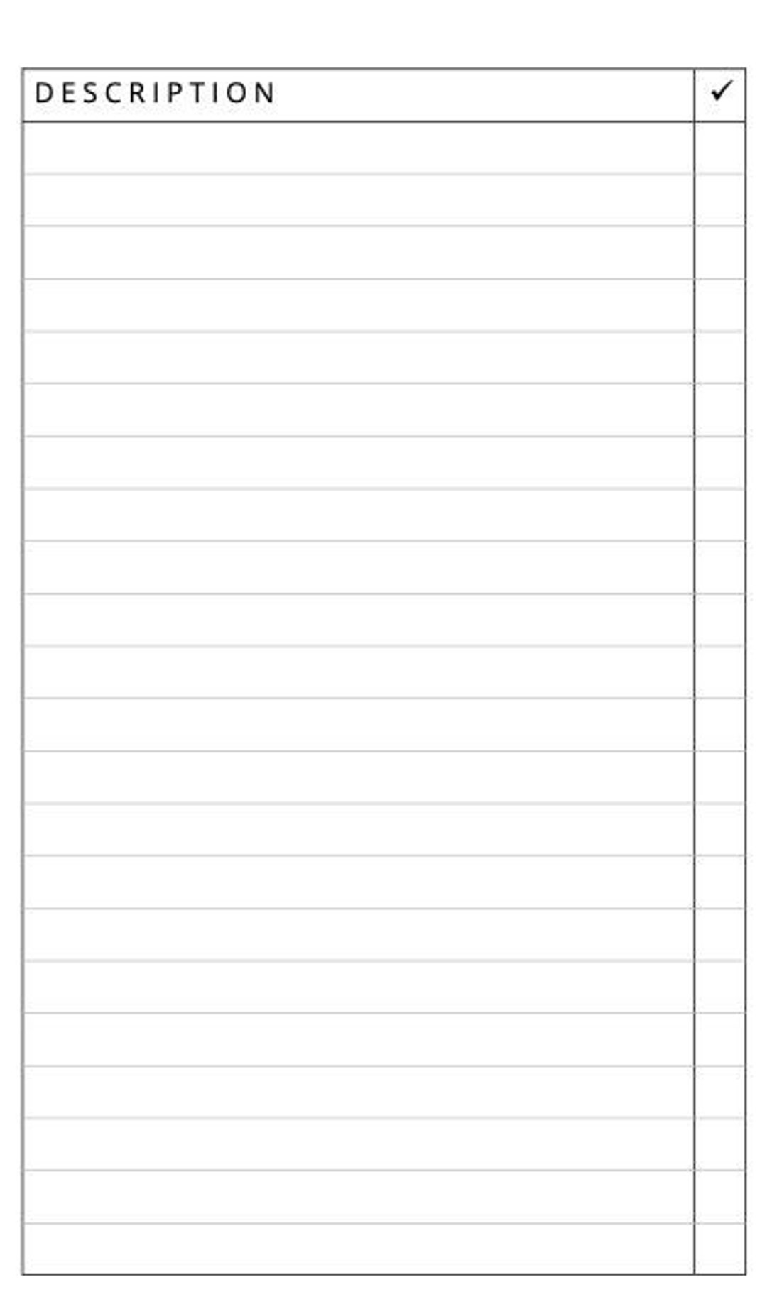 Printable Pocket Insert - to Do List - Etsy