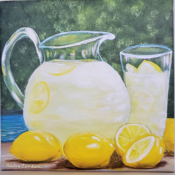 Lemonade Art Print - Etsy