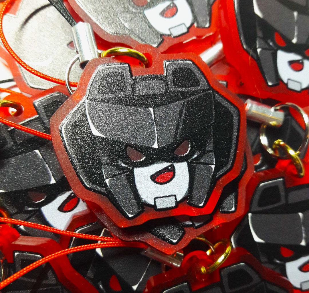 Frosted Acrylic Seeker Keychain | Transformers | IDW | G1 - Etsy