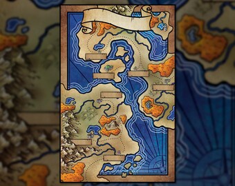 Premade Fantasy Map - Etsy