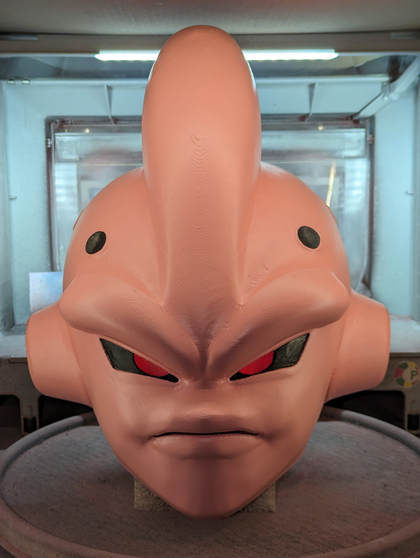 Kid Buu Head Wearable Life-size Scale Collectable/cosplay - Etsy