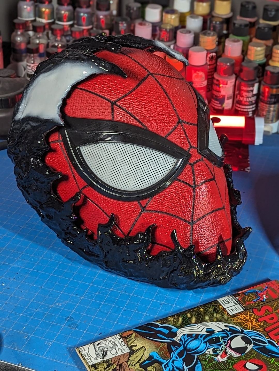 Spiderman Becoming Venom DIY Kit Life-size Scale Collectable/cosplay - Etsy