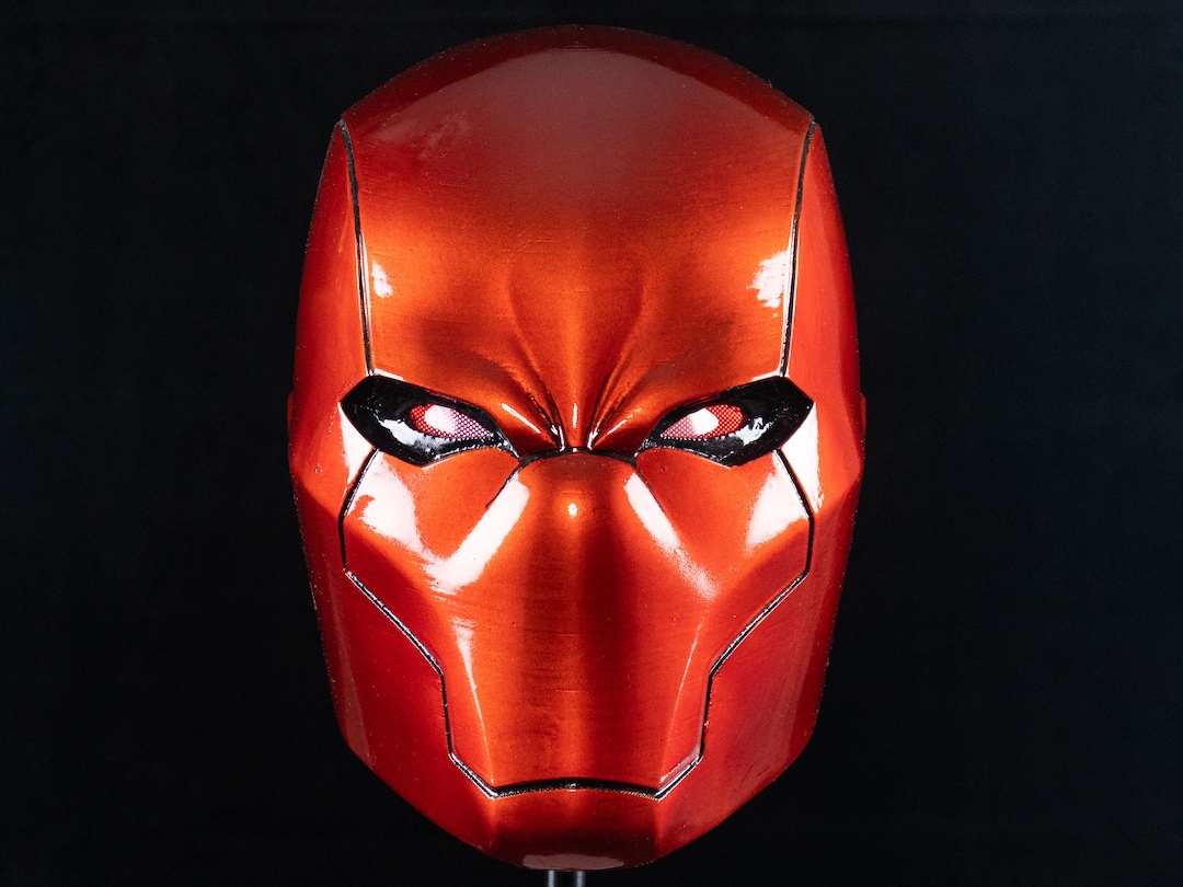 Red Hood Rebirth Helmet Jason Todd Life-size Scale Collectable/cosplay ...