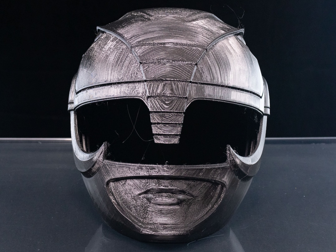Black Power Ranger Helmet 1993 DIY Kit Life-size Scale Collectable ...