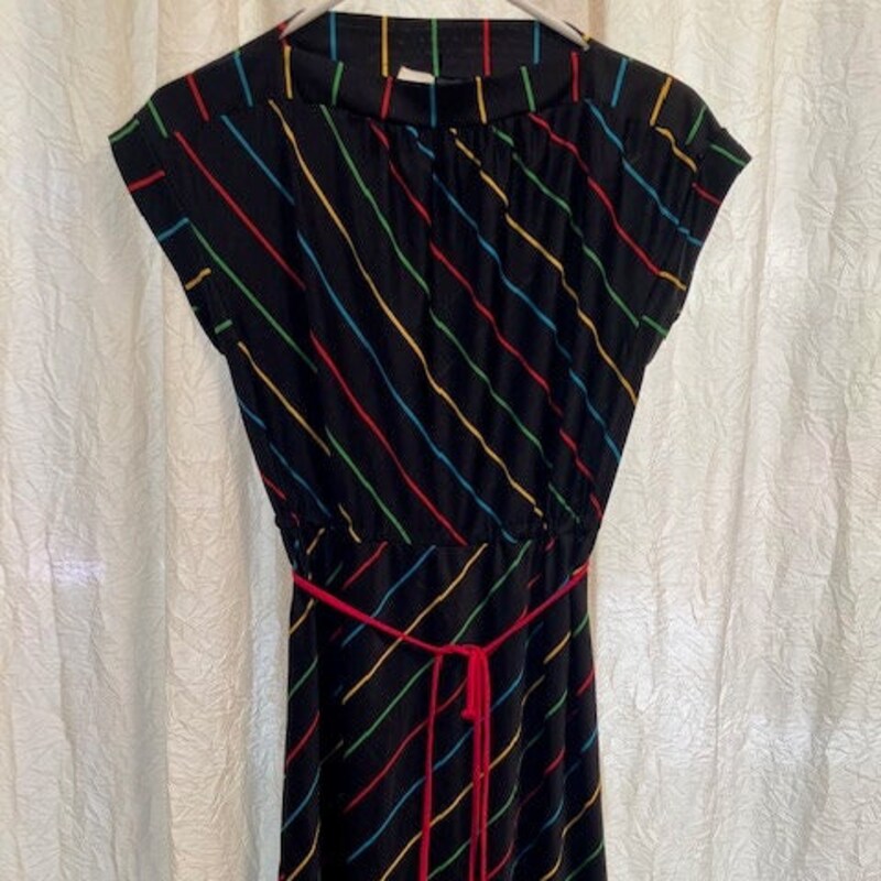 Rainbow Stripe Dress - Etsy