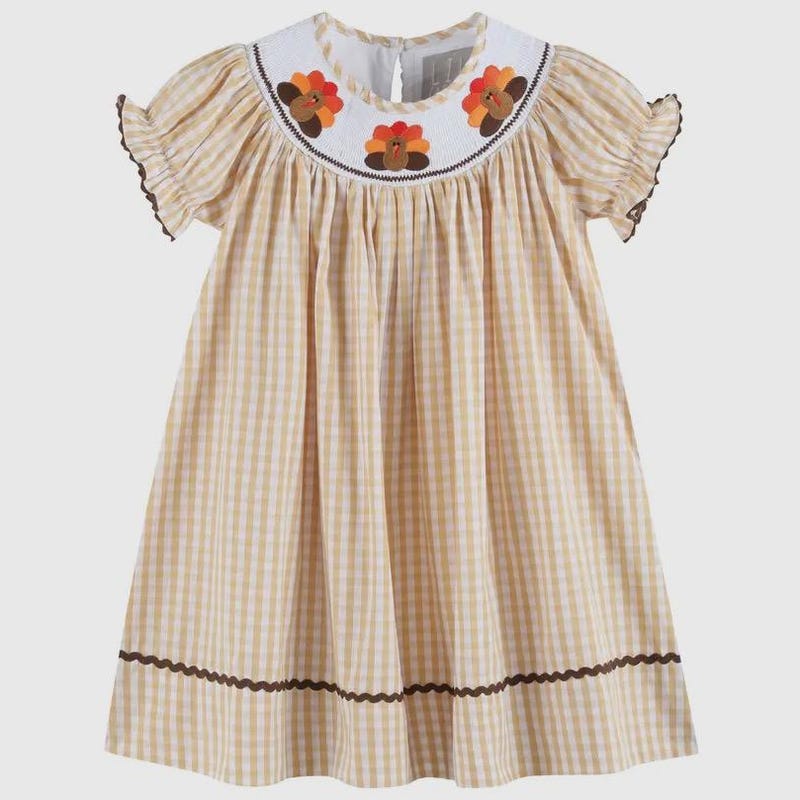 Girl Smocked Dress - Etsy