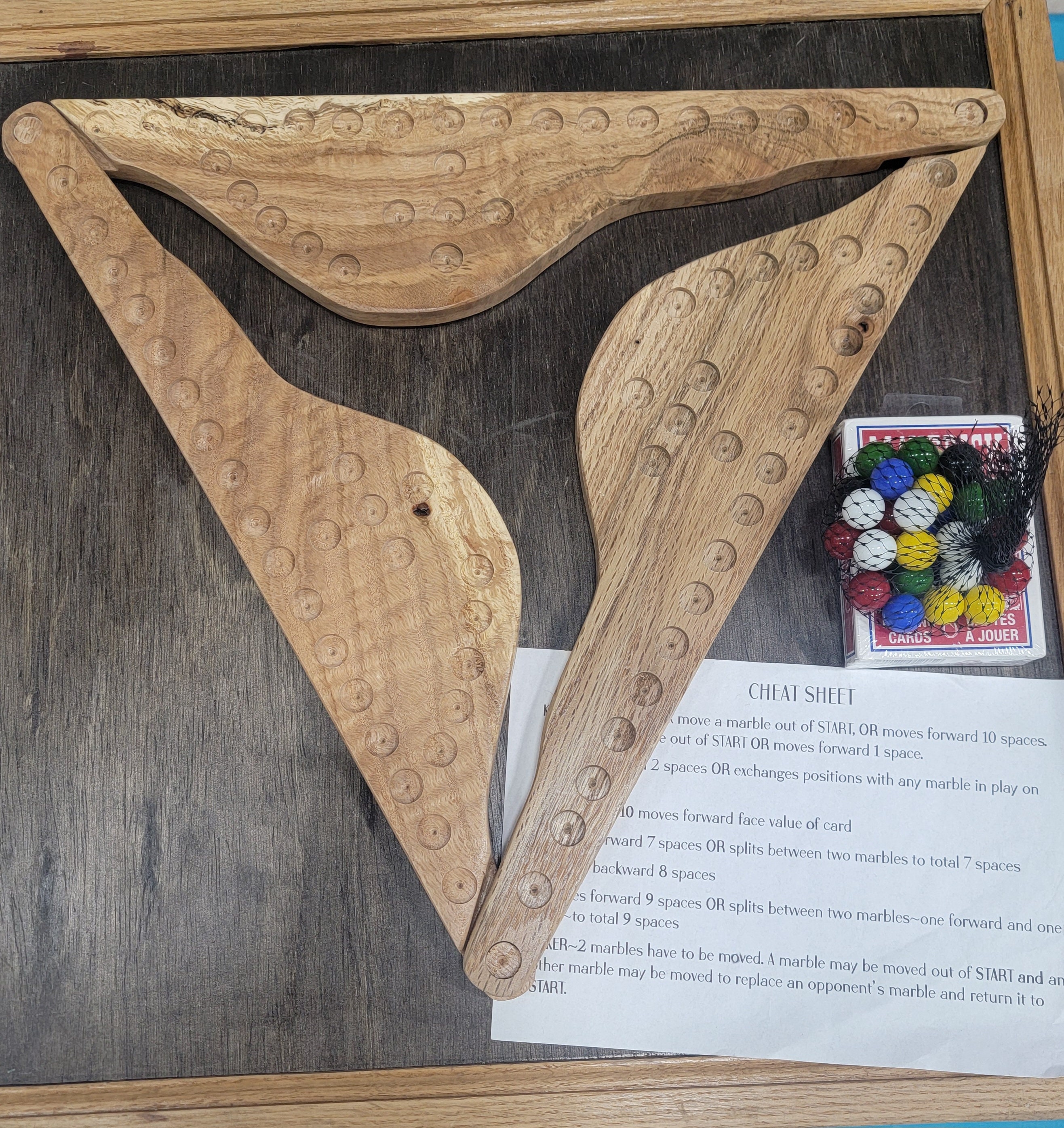 Jokers and Marbles Board Game for All Ages - Etsy